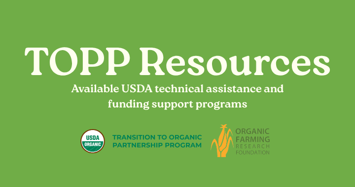 TOPP Resources - Organic Farming Research Foundation